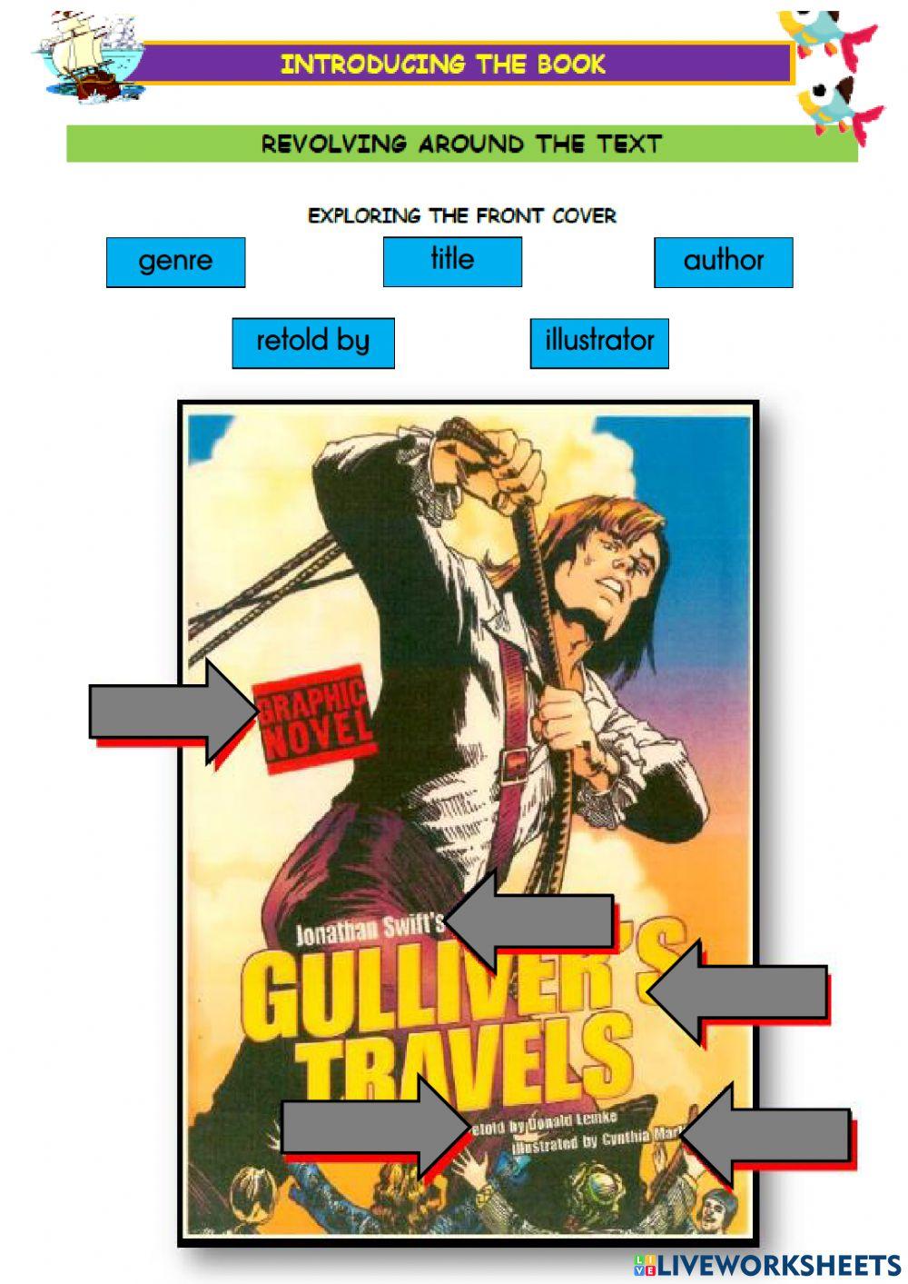 Exploring The Cover worksheet | Live Worksheets