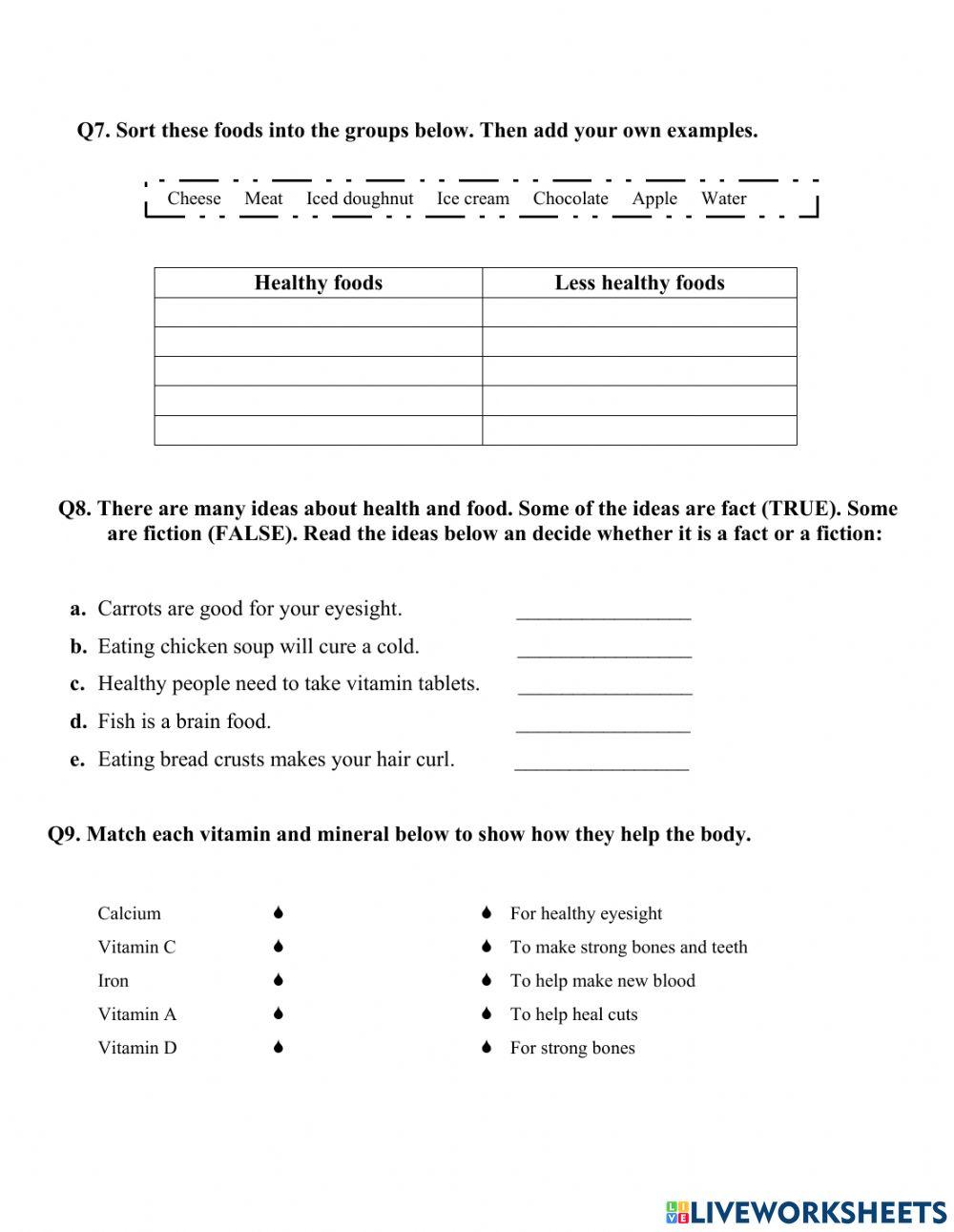 Live worksheet-… | Free Interactive Worksheets | 1055388