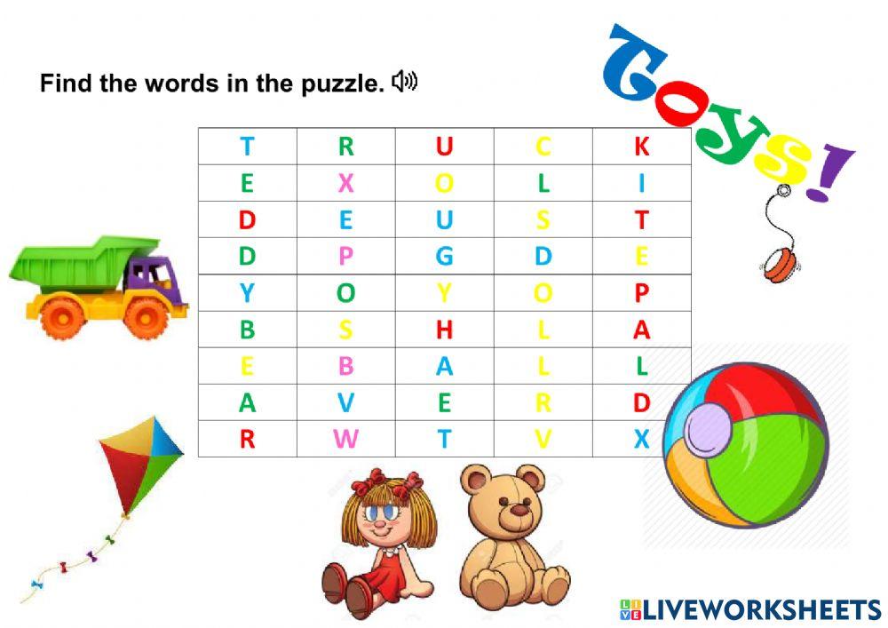 Puzzle online exercise for 3rd EGB | Live Worksheets