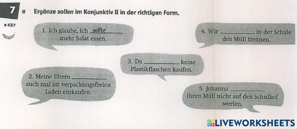 sollte online exercise for | Live Worksheets