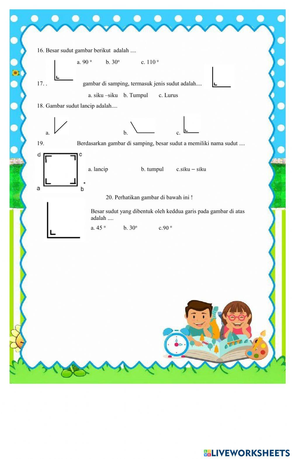 5043789 | PAT Matematika progsus kelas 4 | muharriroh