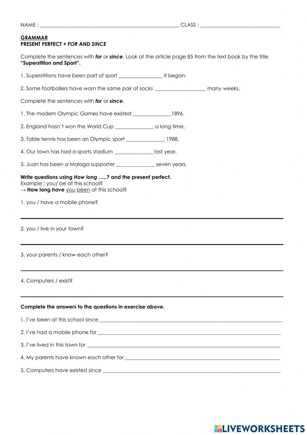 Unit 8: Good Luck and Bad Luck | JULIHANA BINTI OTHMAN