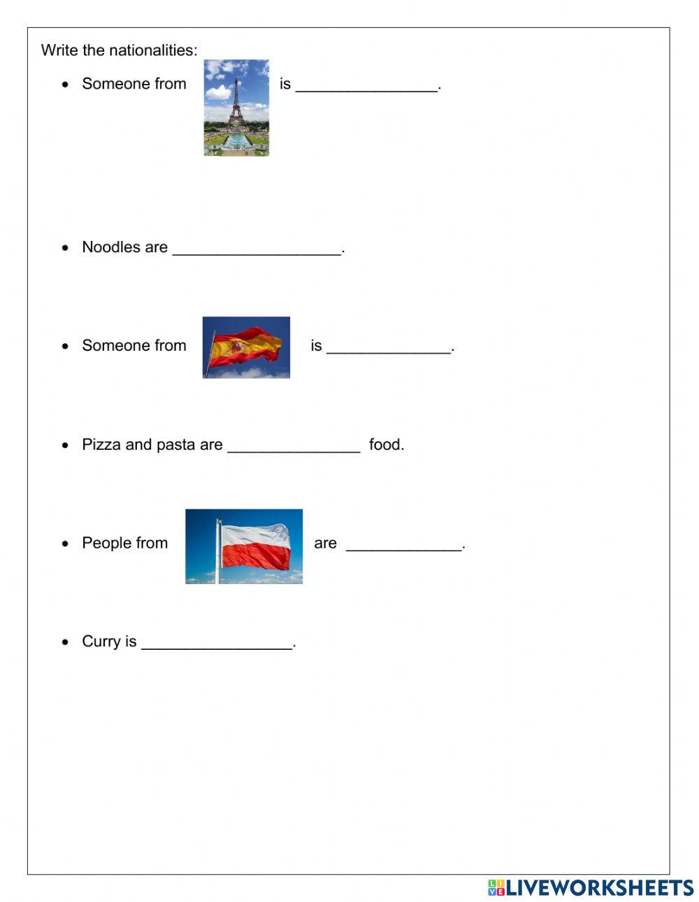 Vocabulary exam online worksheet | Live Worksheets