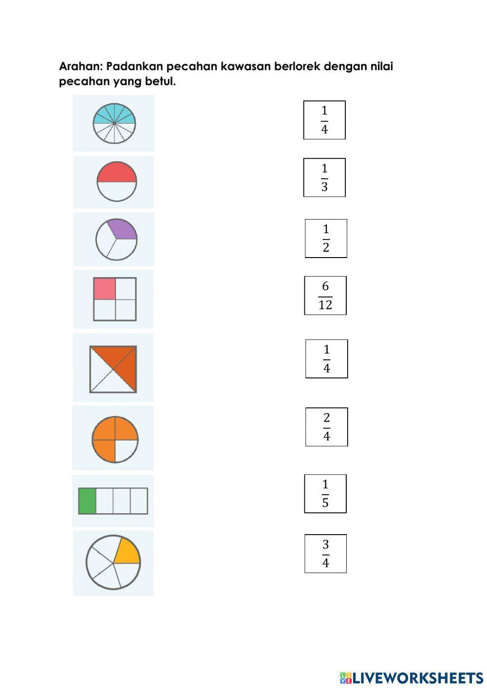 1107088 | Pecahan | nhudab | LiveWorksheets