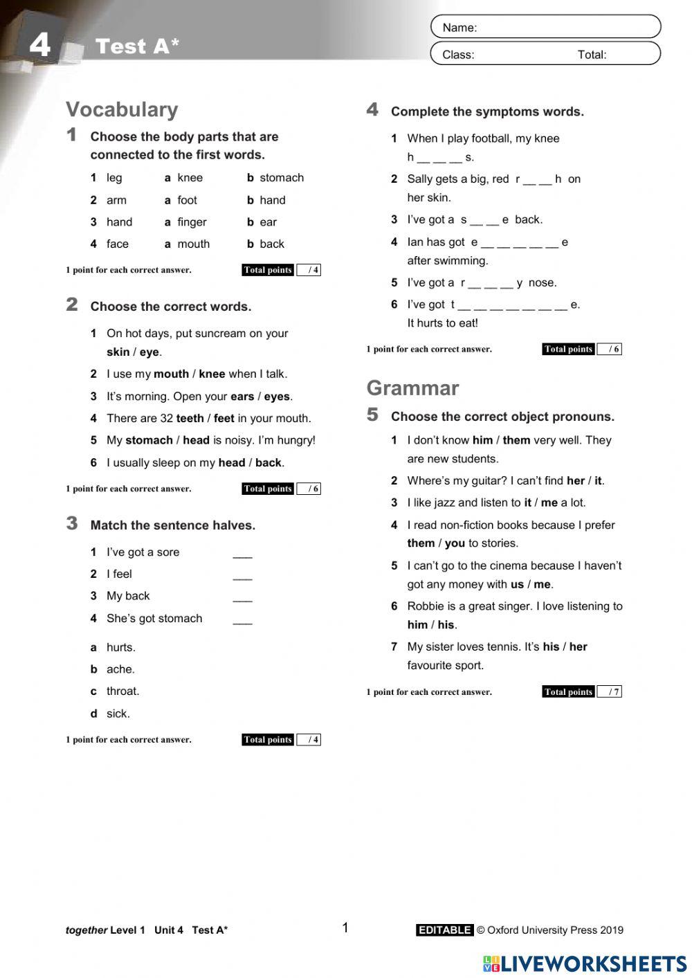 Together level … | Free Interactive Worksheets | 3124572
