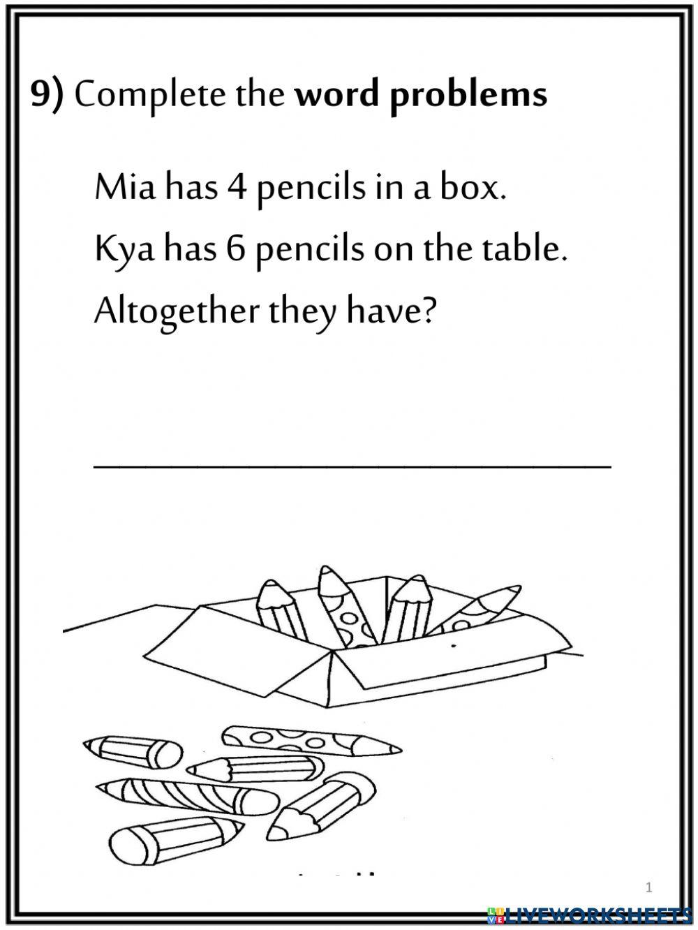 2021 Maths test worksheet | Live Worksheets