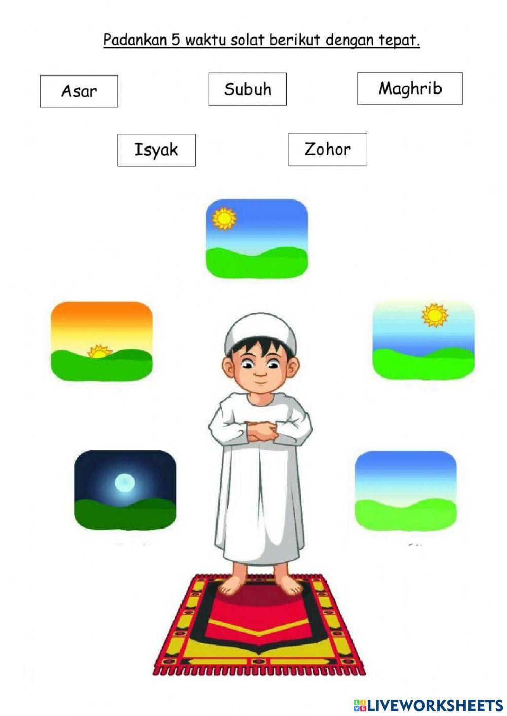 Ibadah interactive activity for 4 | Live Worksheets
