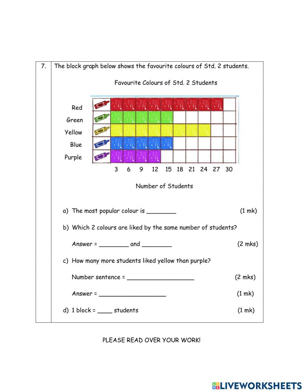 Mathematics End… | Free Interactive Worksheets | 6642159