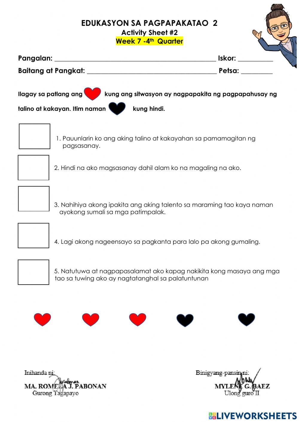 ESP 2 GRADE 2 | Free Interactive Worksheets | 3115624