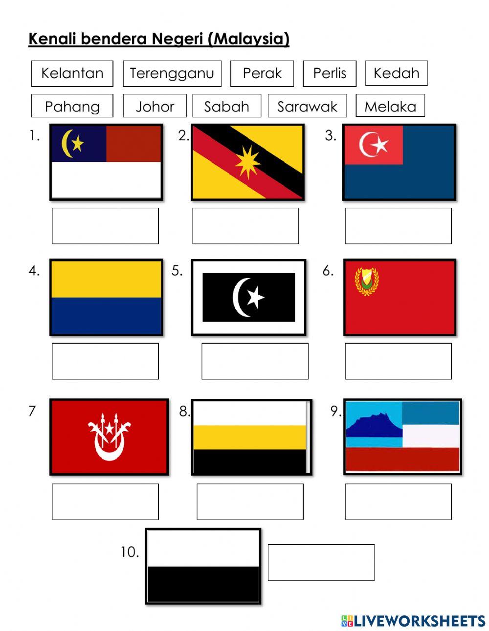 Kenali Bendera Negeri (Malaysia) 1109402 | WEE JOONIE