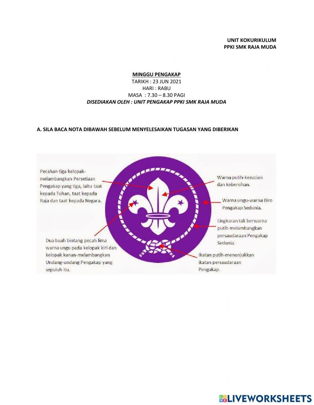 1109849 | Lambang pengakap dunia dan malaysia | akmal