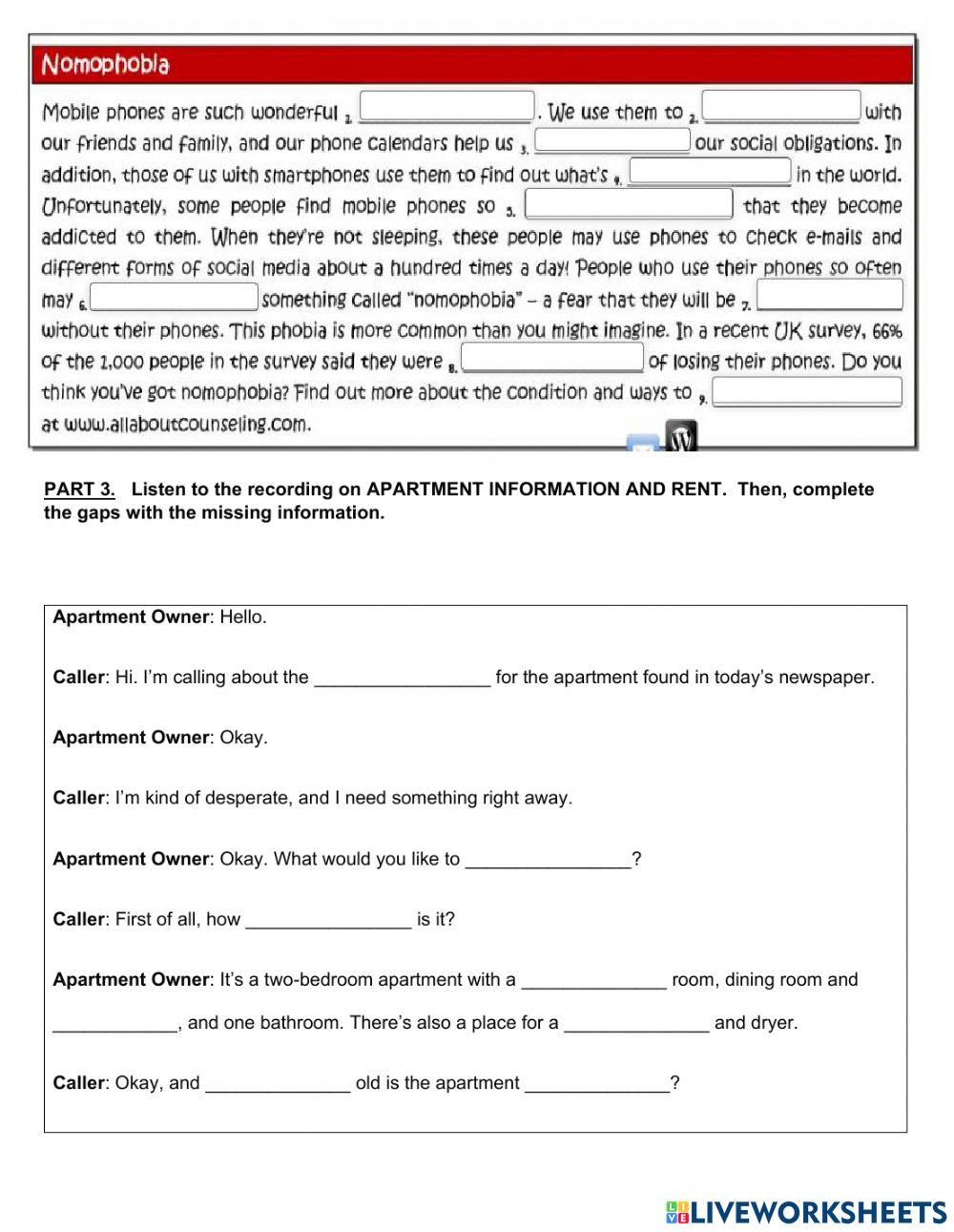 OBSERVATION 3 - 12th GRADES - II PERIOD 2021 worksheet | Live Worksheets