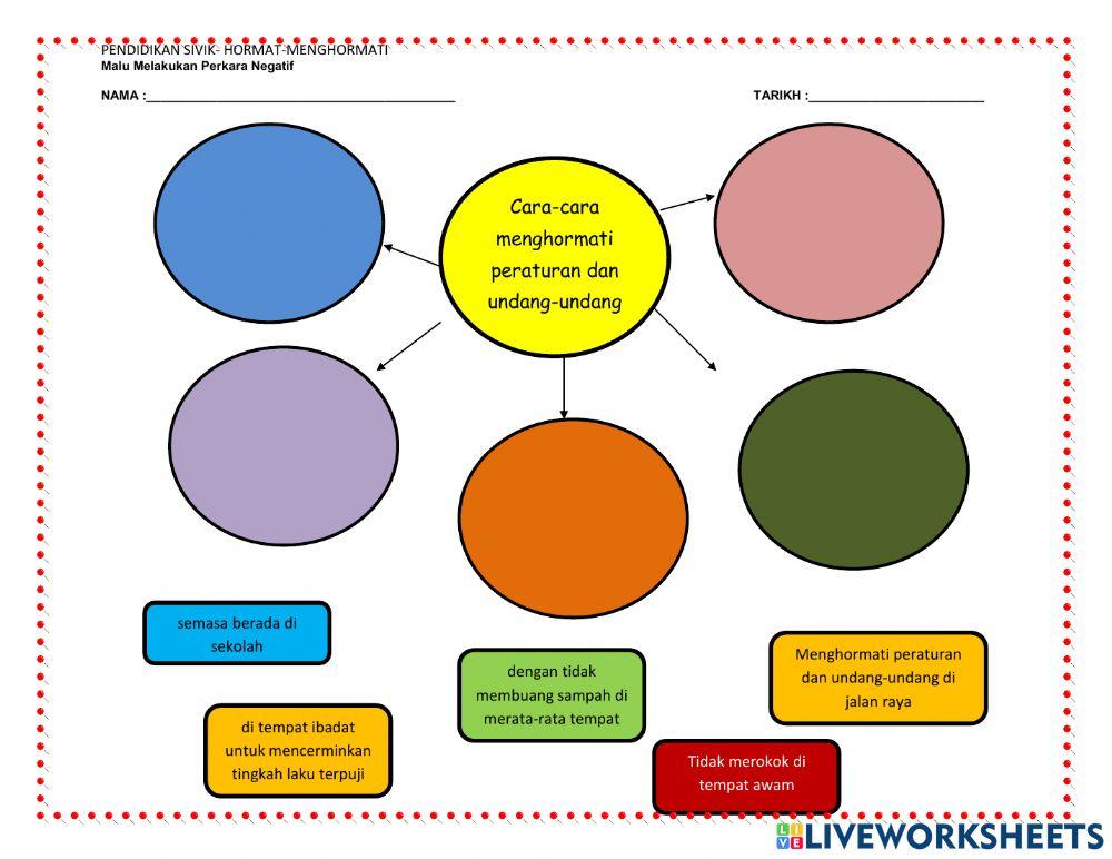 Pendidikan sivik worksheet | Live Worksheets