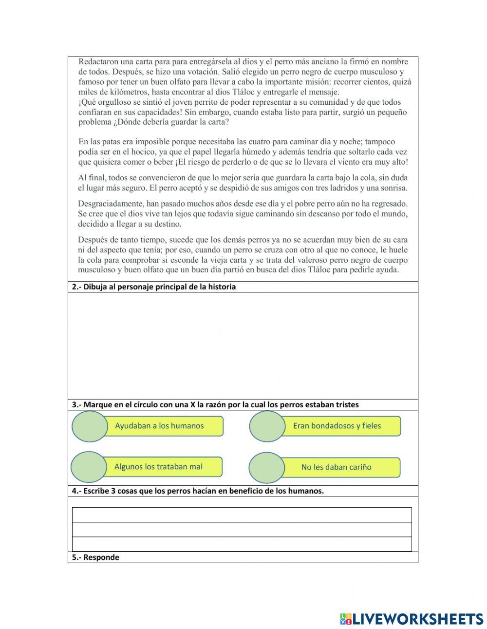 Actividad 1 exercise for PCEI | Live Worksheets