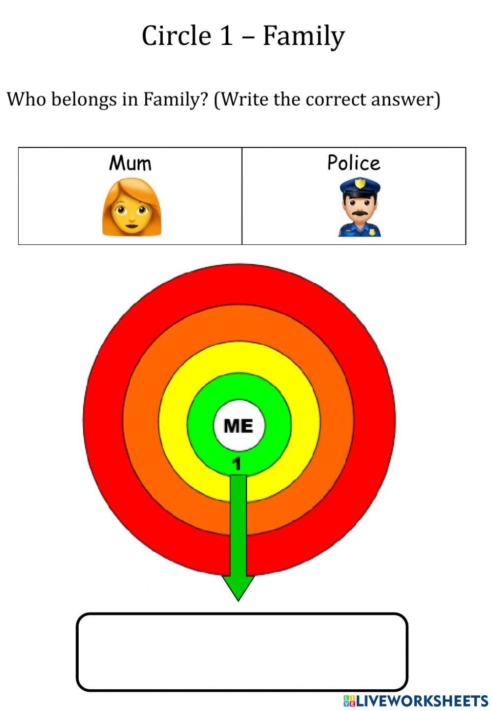 S1B SE - Social Circle worksheet | Live Worksheets