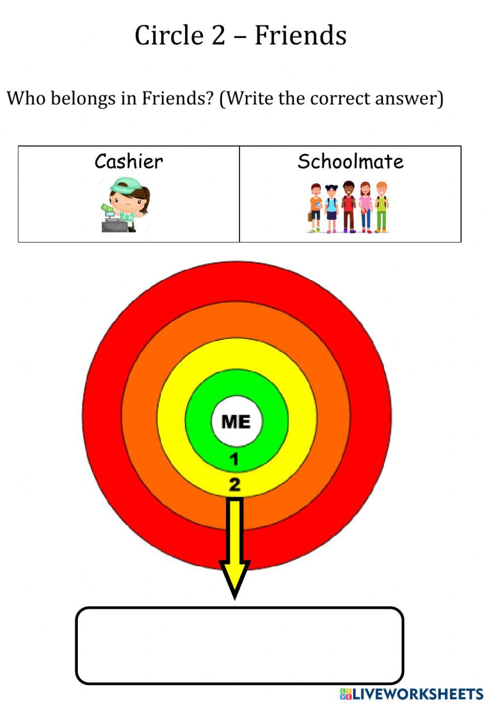 S1B SE - Social Circle worksheet | Live Worksheets