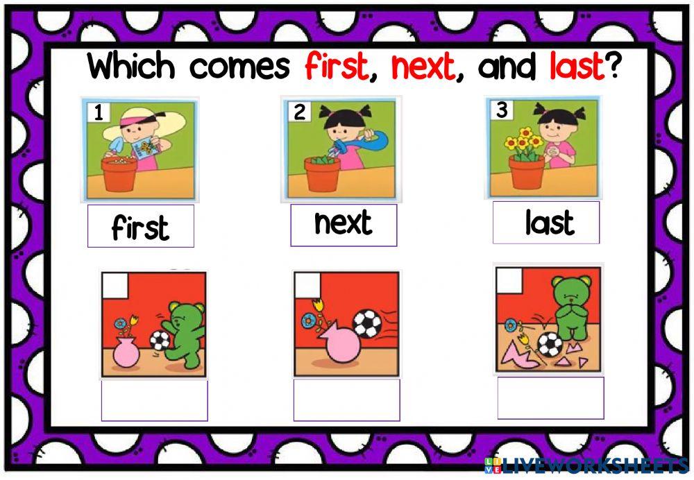 Sequence Of Events Interactive Worksheet For 2nd Grade Live Worksheets sequence-of-events-interactive-worksheet-for-2nd-grade-live-worksheets