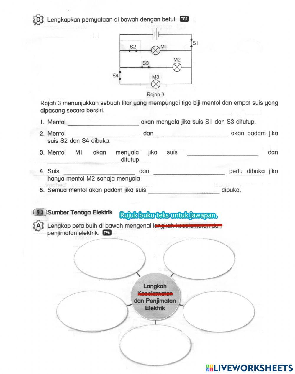 Litar worksheet | Live Worksheets