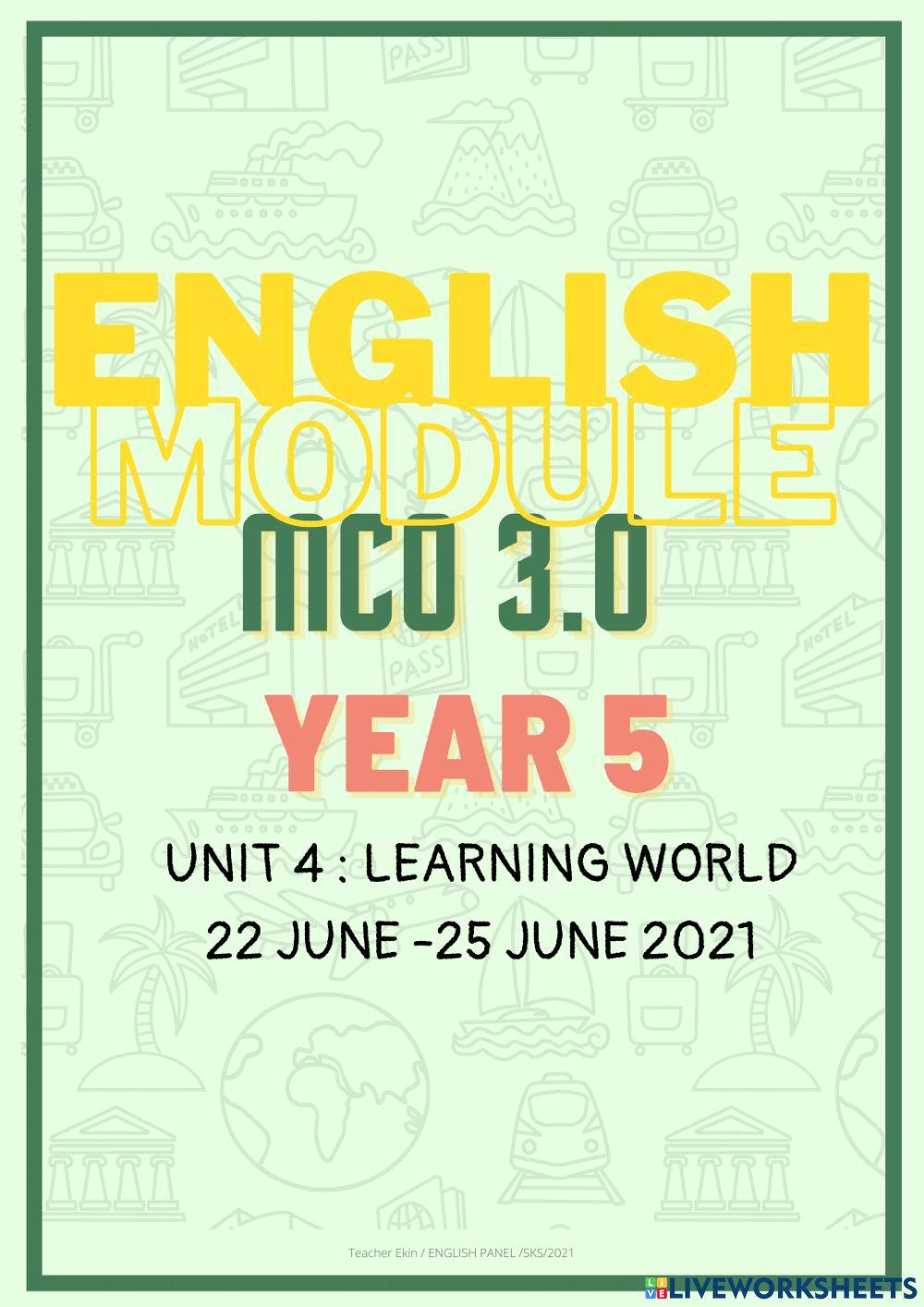 1114901 | Learning World | Ashikien | LiveWorksheets