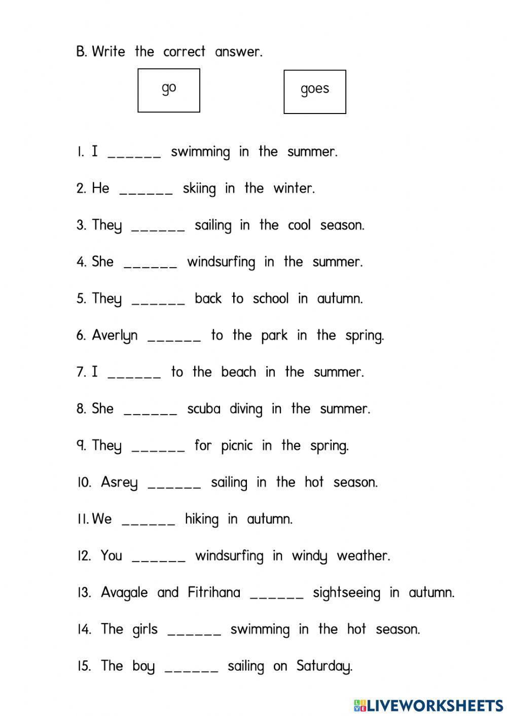 Module 4 Year In Year Out: Seasons Around The World