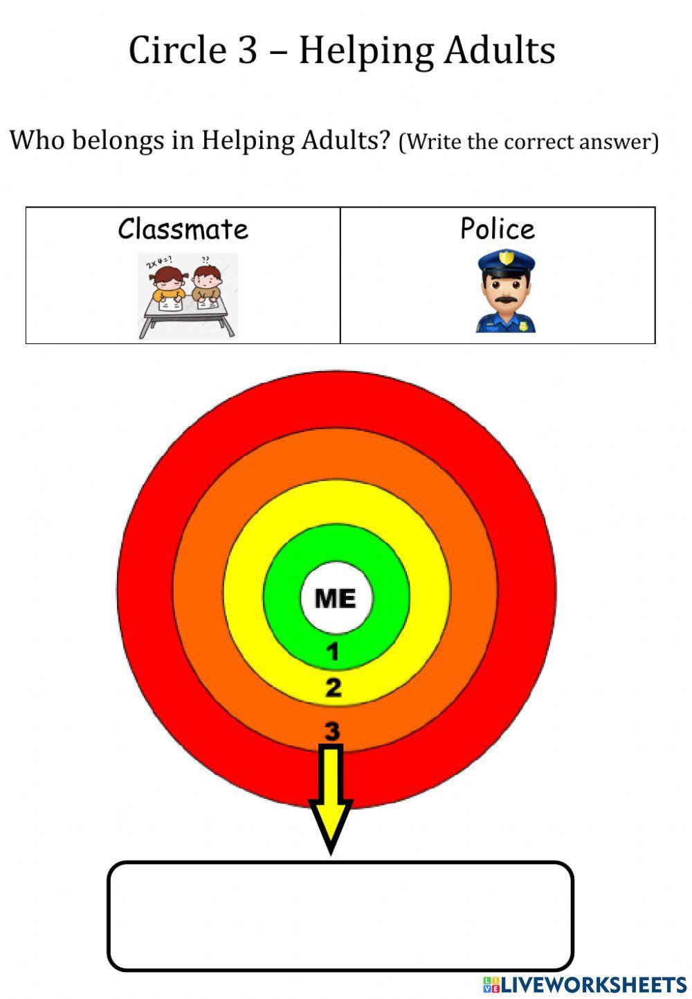 S1B SE - Social Circle interactive worksheet | Live Worksheets