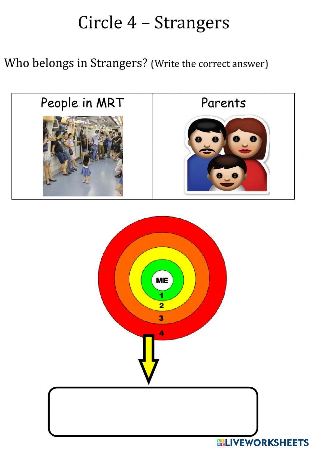 S1B SE - Social Circle interactive worksheet | Live Worksheets