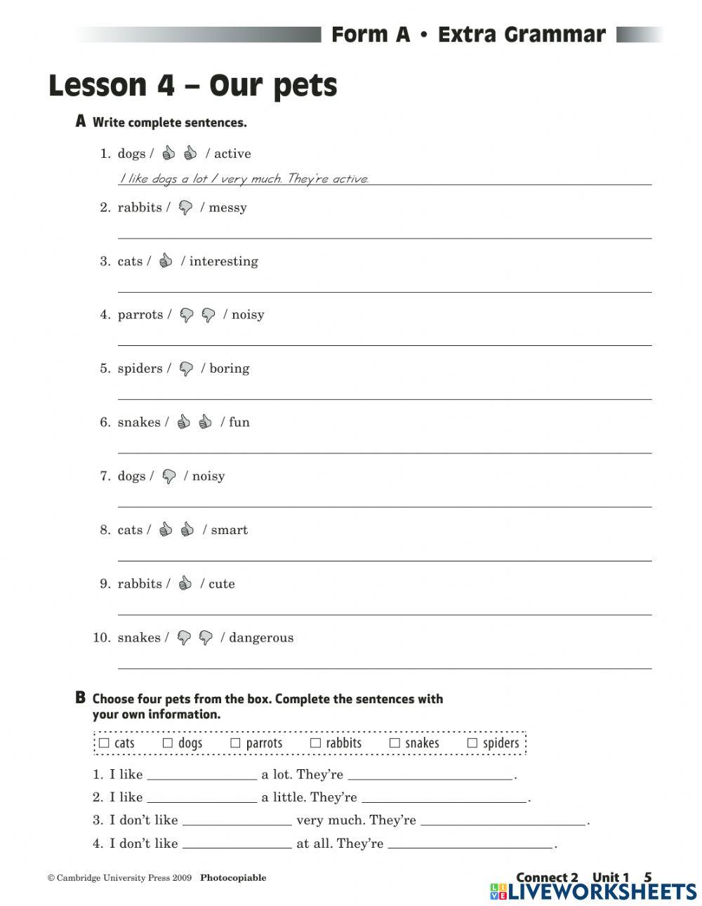 Connect 2 Unit 1 3122405 | prof_rglima | Live Worksheets