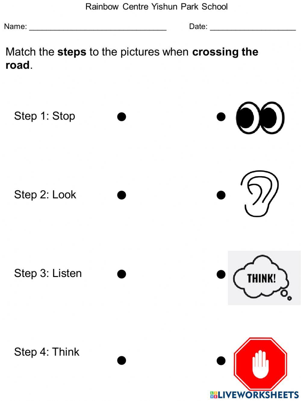 Road Safety free online exercise | Live Worksheets
