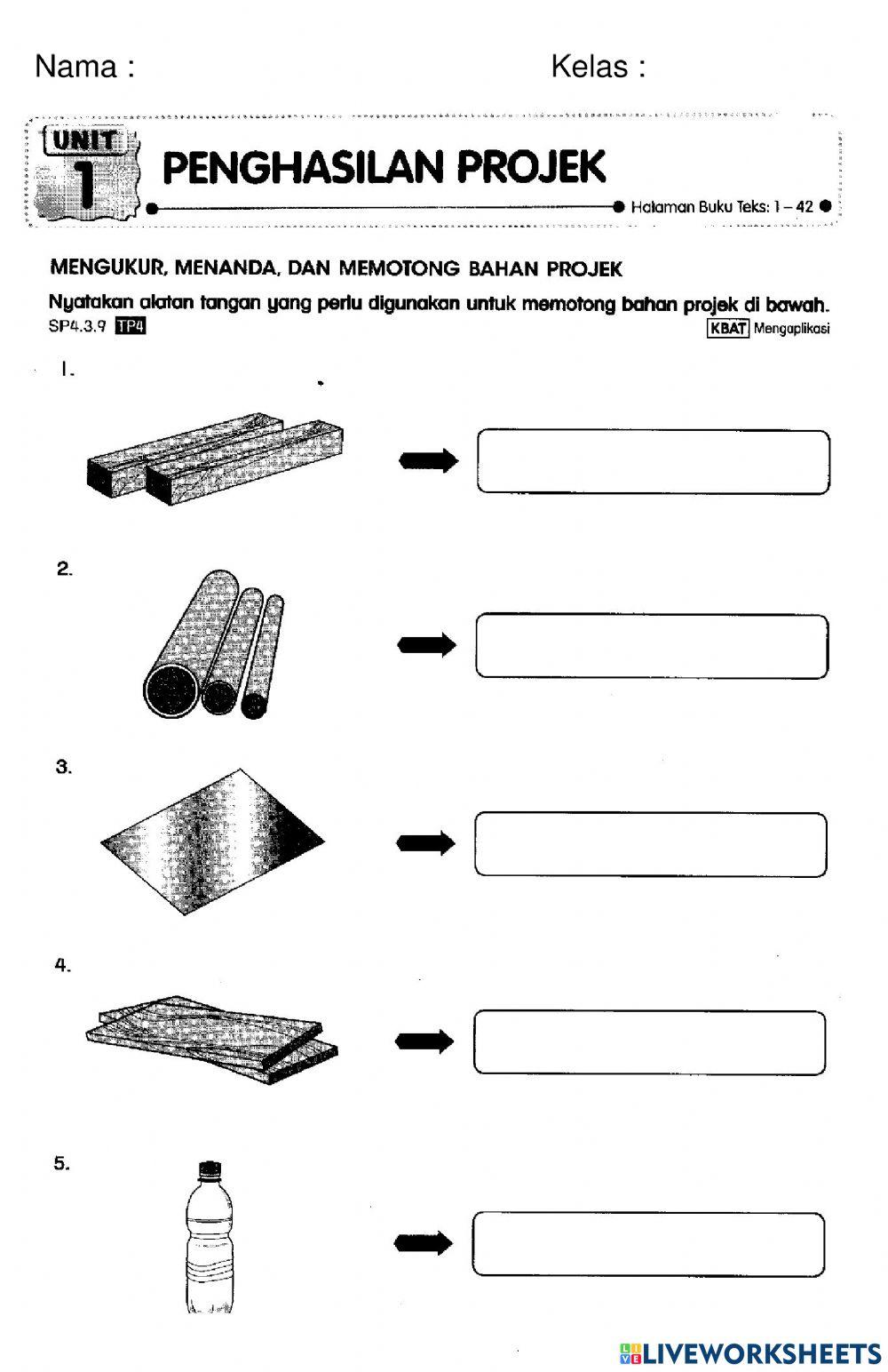 RBT T6 - Unit 1 Penghasilan Projek 1116164 | aRMAX Safwan