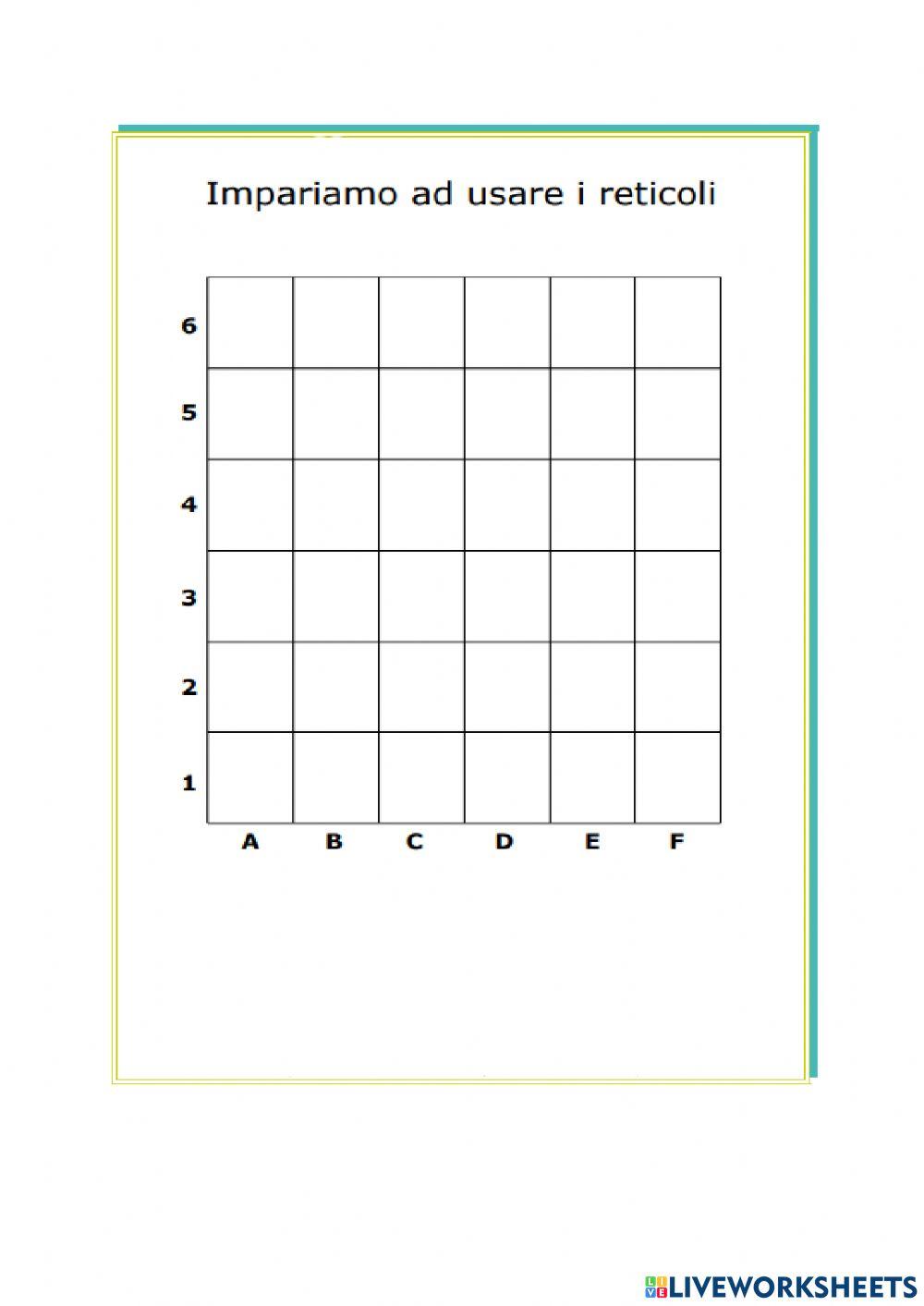 Il reticolo interactive worksheet | Live Worksheets