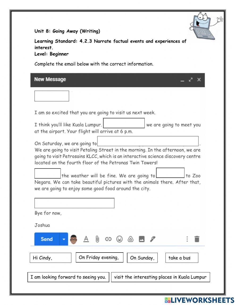 Year 5 Unit 8 E… | Free Interactive Worksheets | 1117499