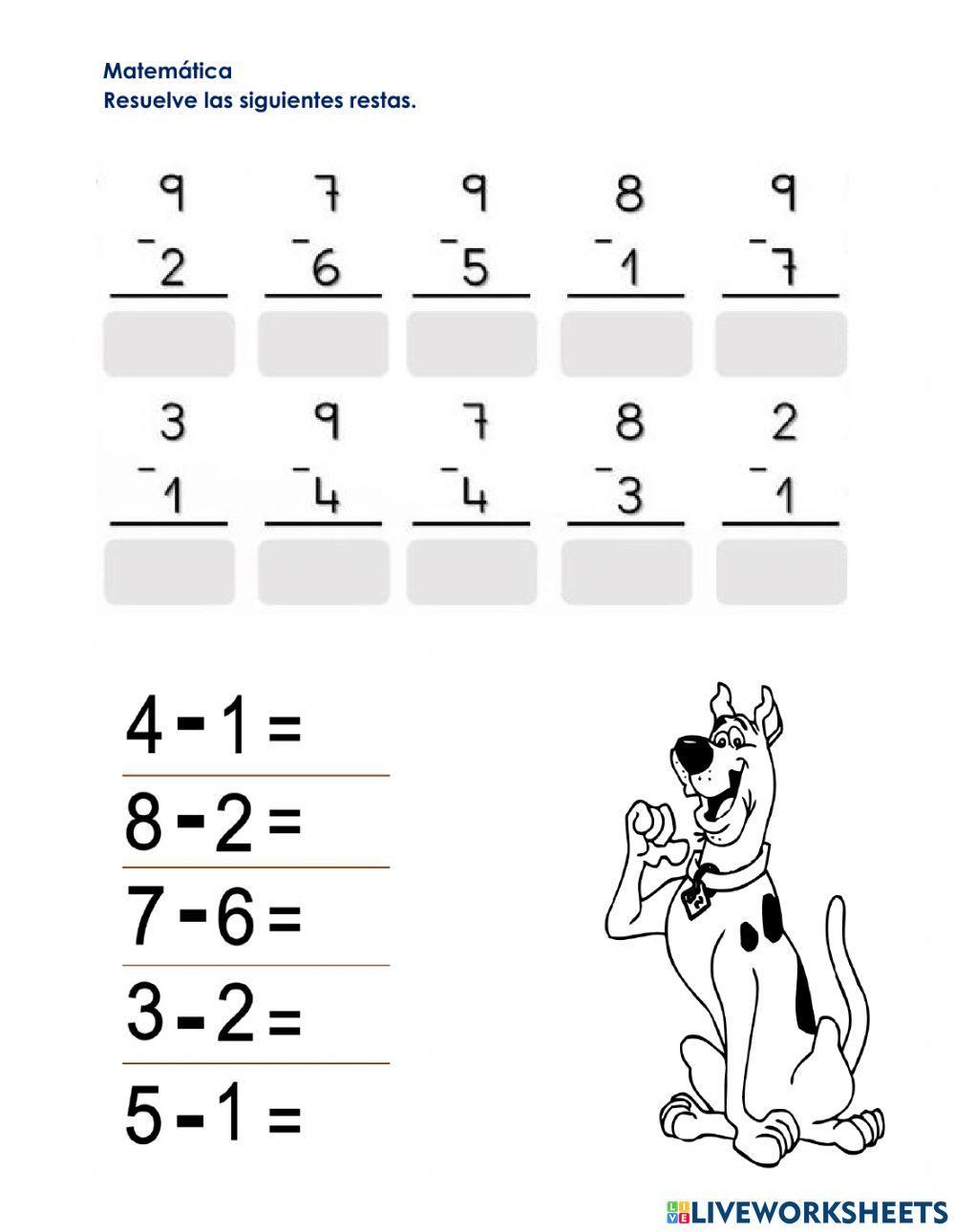 Restas sencillas | Mónica Jasmin Vargas Vargas. | Live