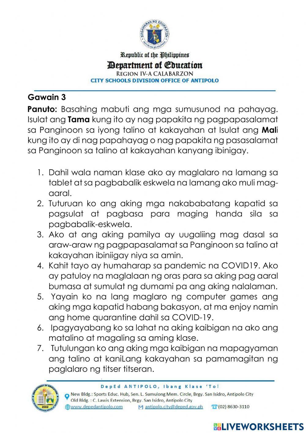 Q4,ESP-Gr2-LAS-… | Free Interactive Worksheets | 1118987