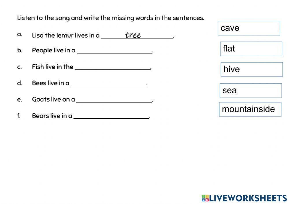 1119092 | Language Art | pohyih | LiveWorksheets