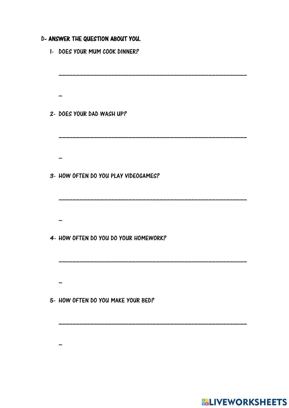Helping hands activity | Live Worksheets