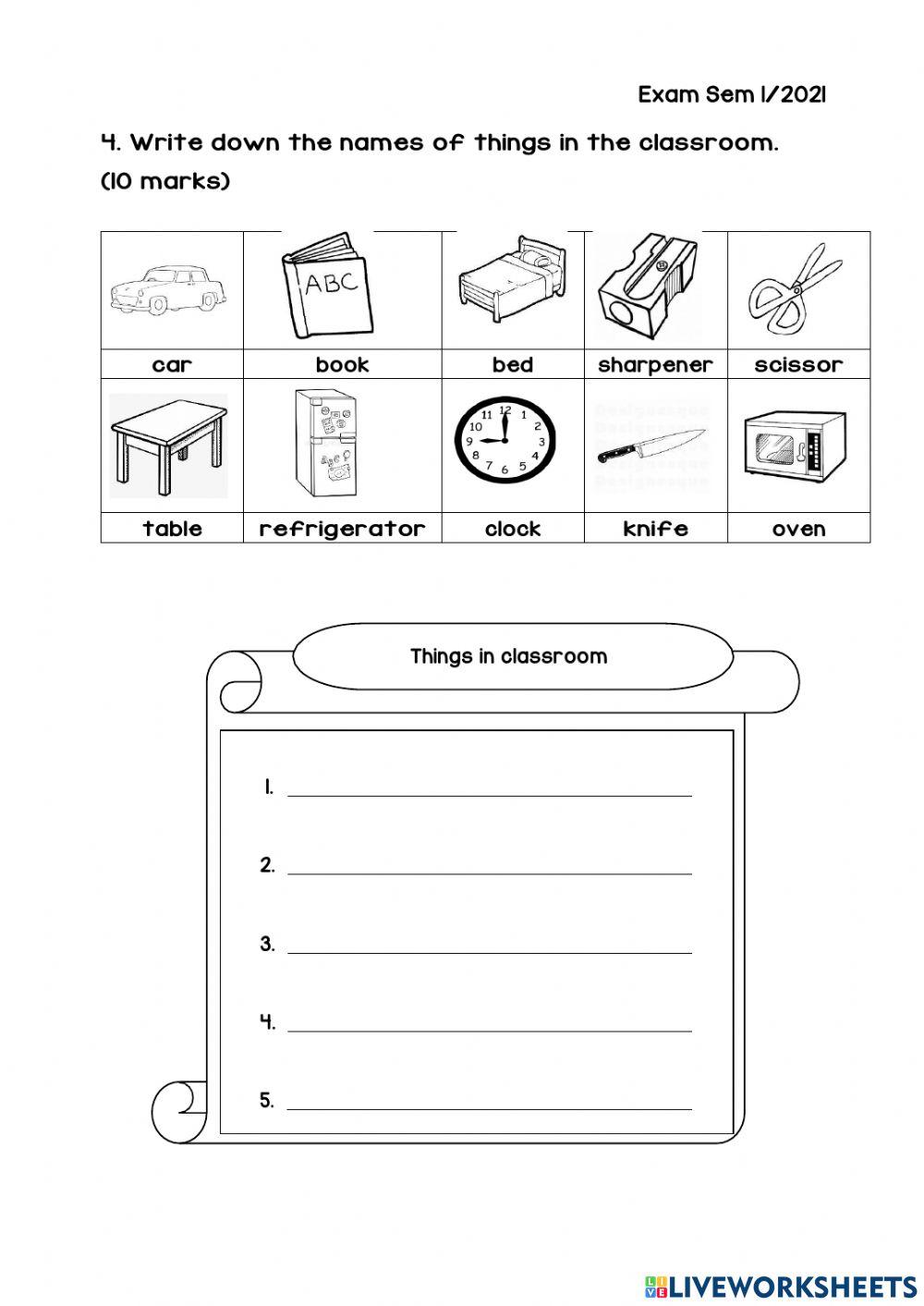 English Pra Tahfiz interactive worksheet | Live Worksheets