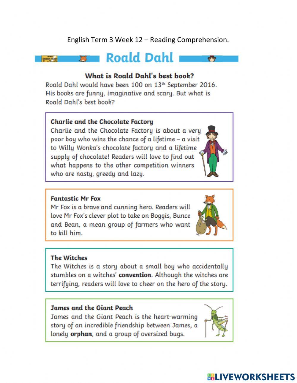 DIS Term3 Week 12 Reading full stops worksheet | Live Worksheets