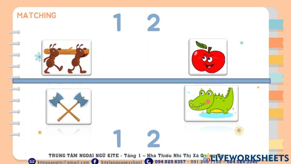 KITE LETTER A12 worksheet | Live Worksheets