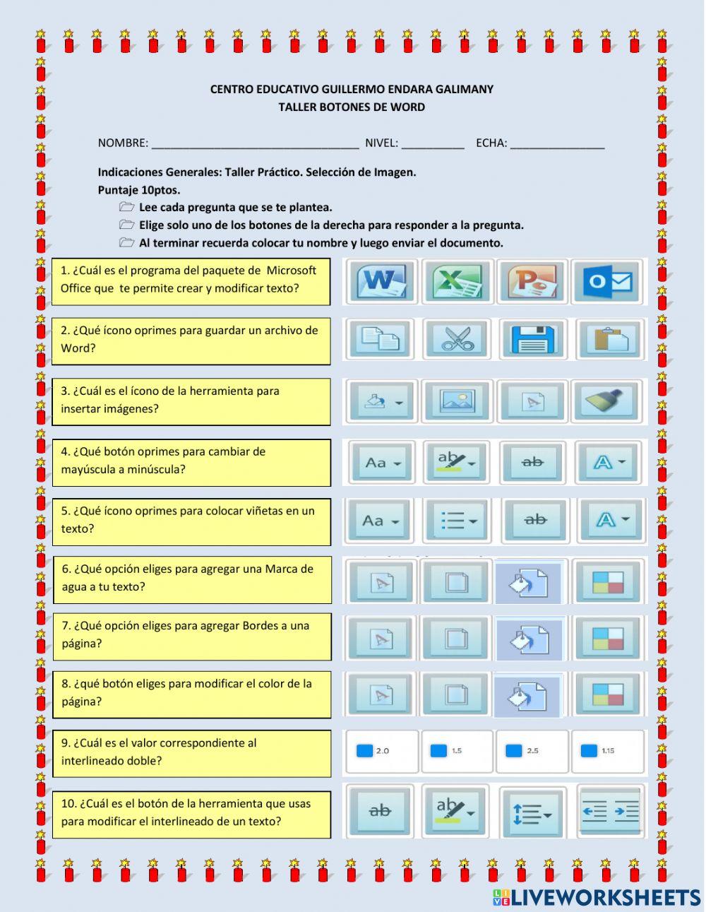 3128713 | Taller Botones de Word Básico | idlel02