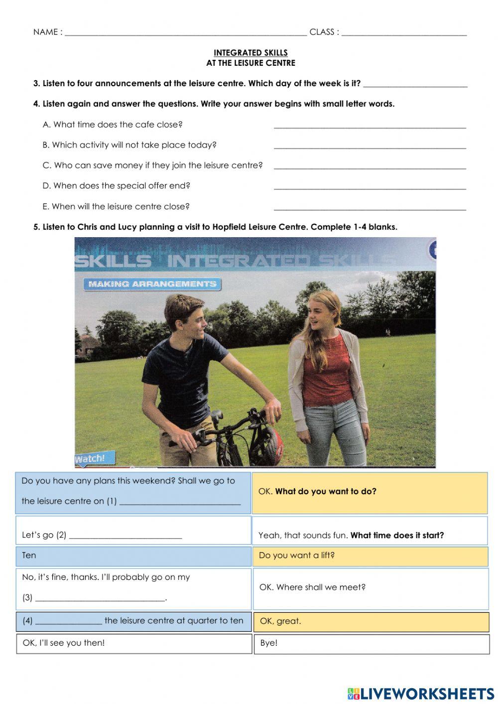 Unit 8: Good Luck and Bad Luck online exercise | Live Worksheets