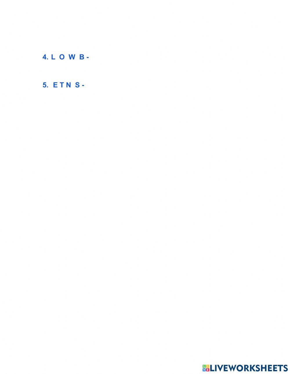 English knowledge | Garima Bhasin | Live Worksheets