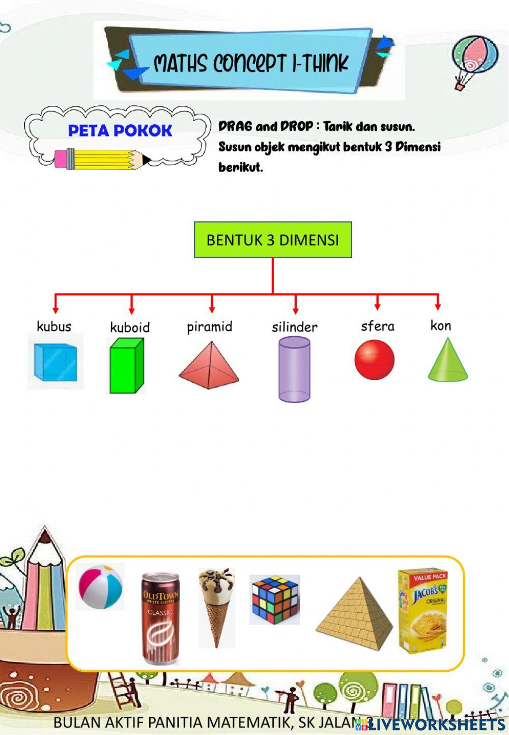 Peta I-Think interactive worksheet | Live Worksheets