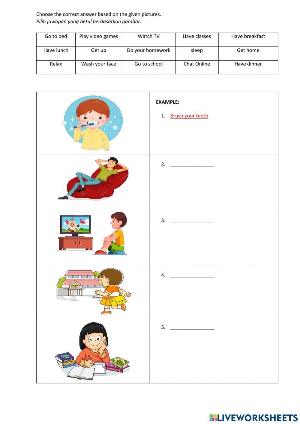 1124980 | Unit 2: Days | Rina94 | LiveWorksheets