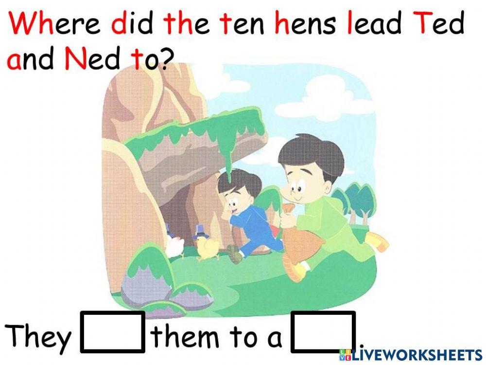 B2b Ten Hens 008 worksheet | Live Worksheets