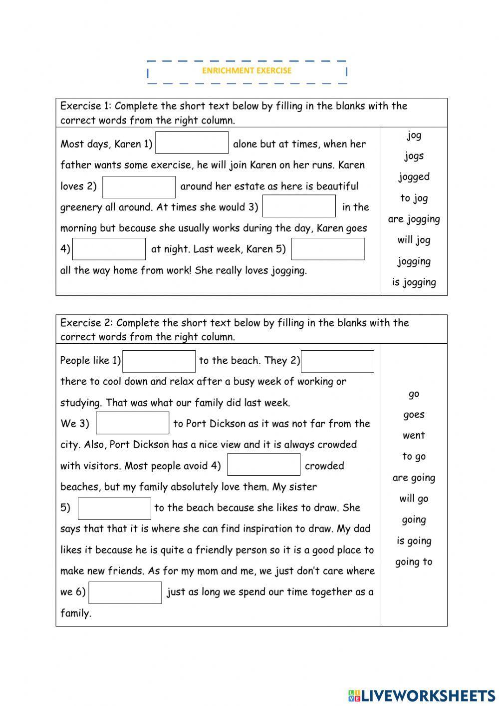 Grammar Cloze | Nik syahina Nik ab malik | Live