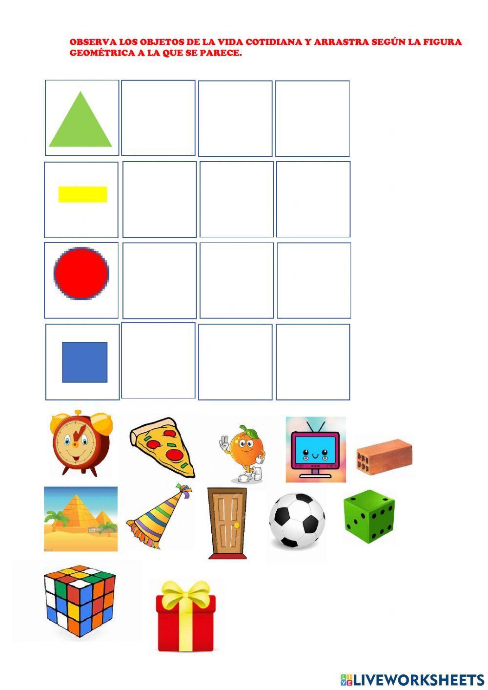 Figuras geométr… | Free Interactive Worksheets | 1128780