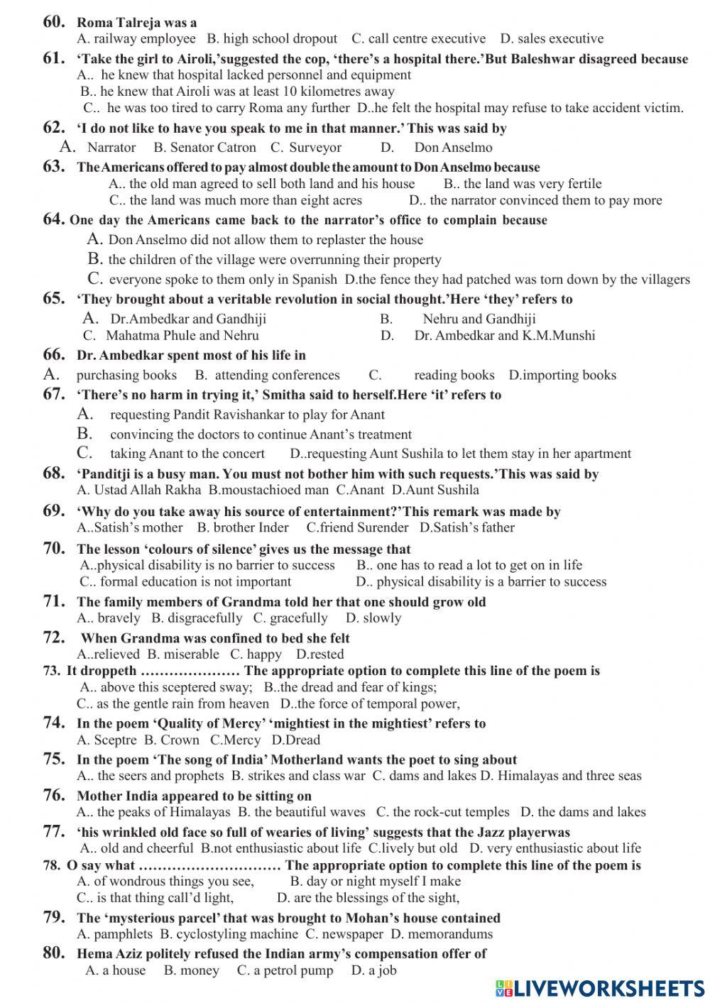 SSLC model question paper- 2020-21 1129282 | Manjunatha B