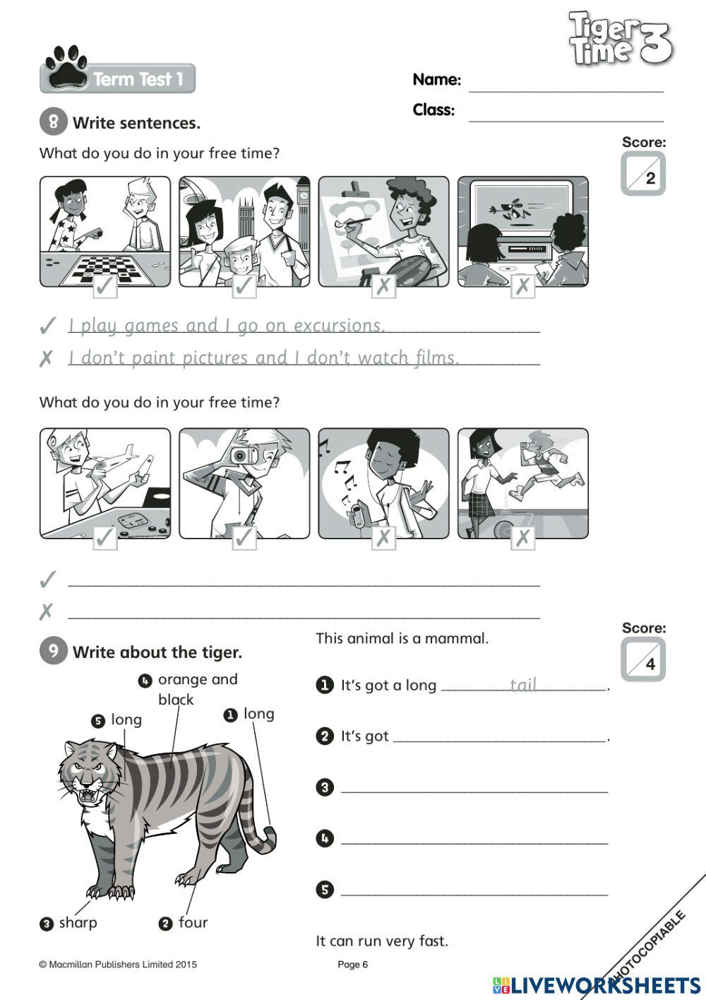 Tiger time 3 - unit 1 and 2 | MicaelaBuscemi | Live