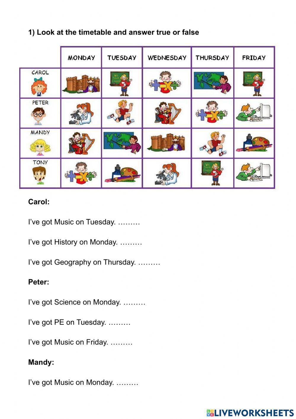 1131096 | School subjects 4 | piliortells