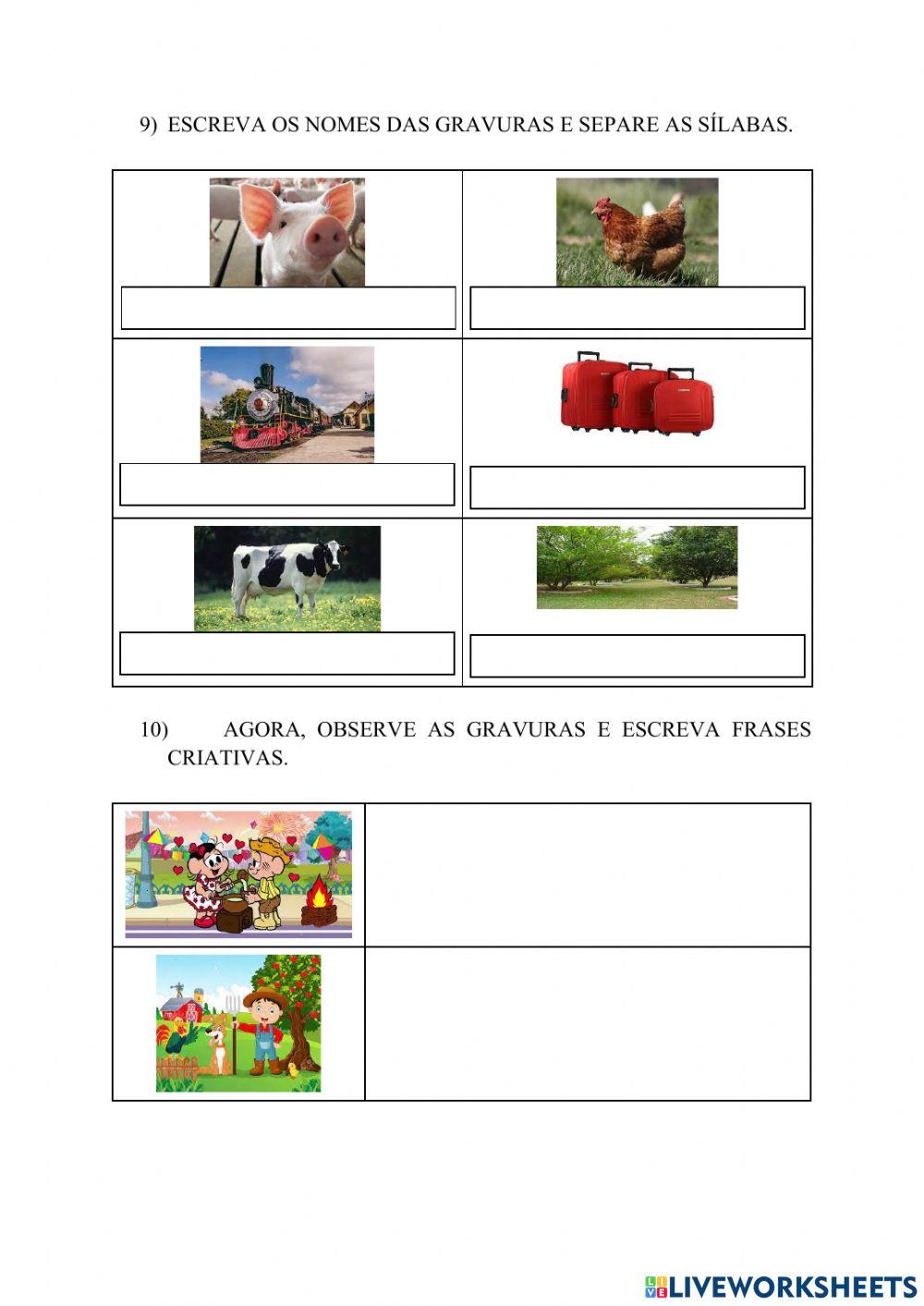 Zona rural online worksheet | Live Worksheets